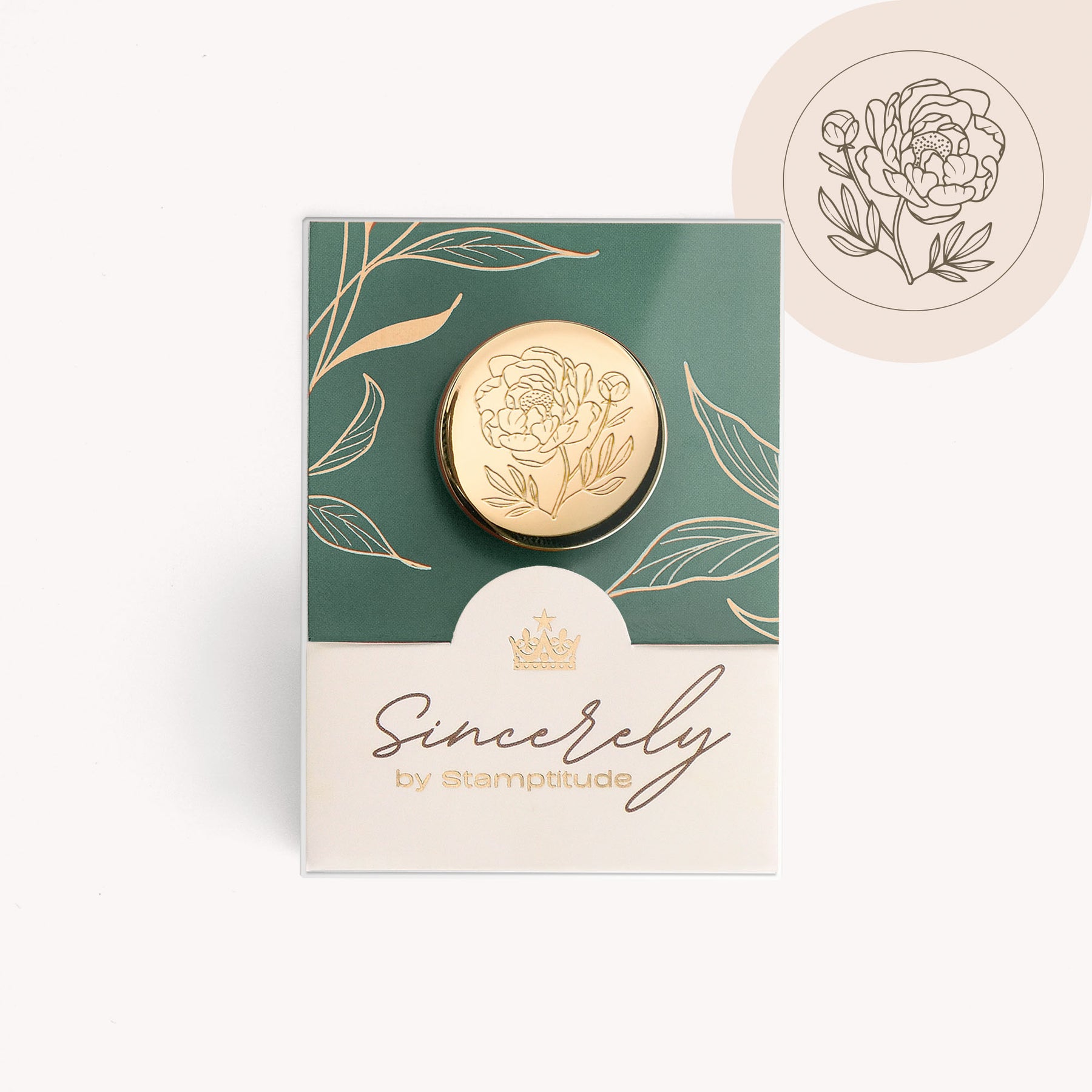 Peony Stamp Head – Stamptitude®