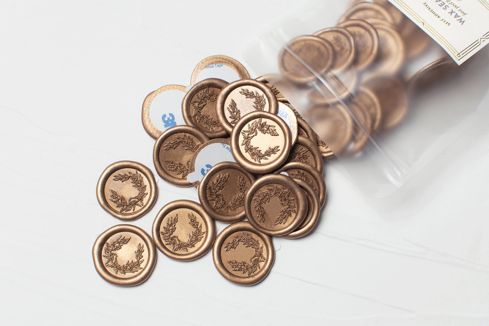 Custom Self Adhesive Wax Seals - Stamptitude, Inc. – Stamptitude®